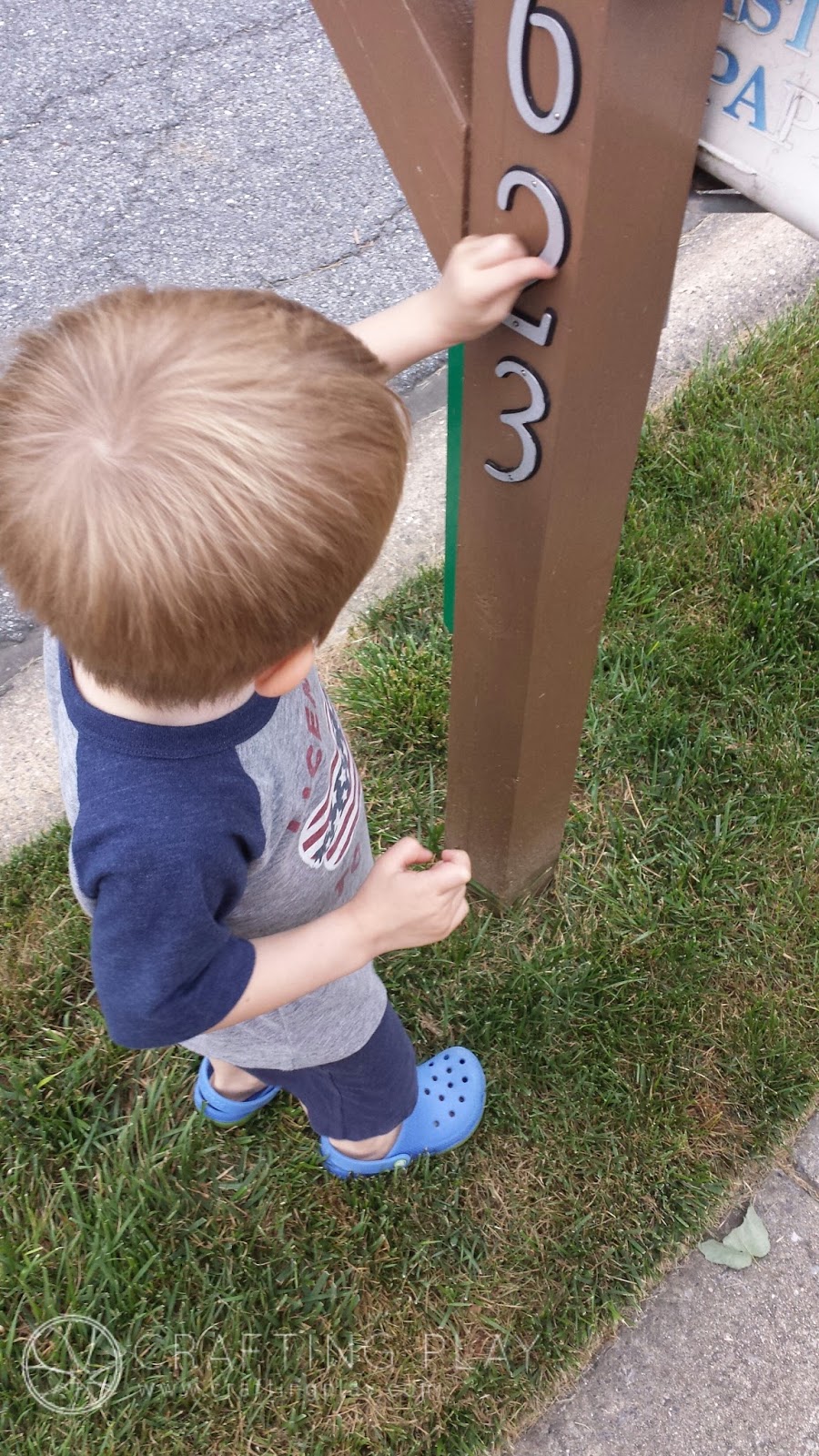 Crafting Play: Number Walk- Learning Through Play